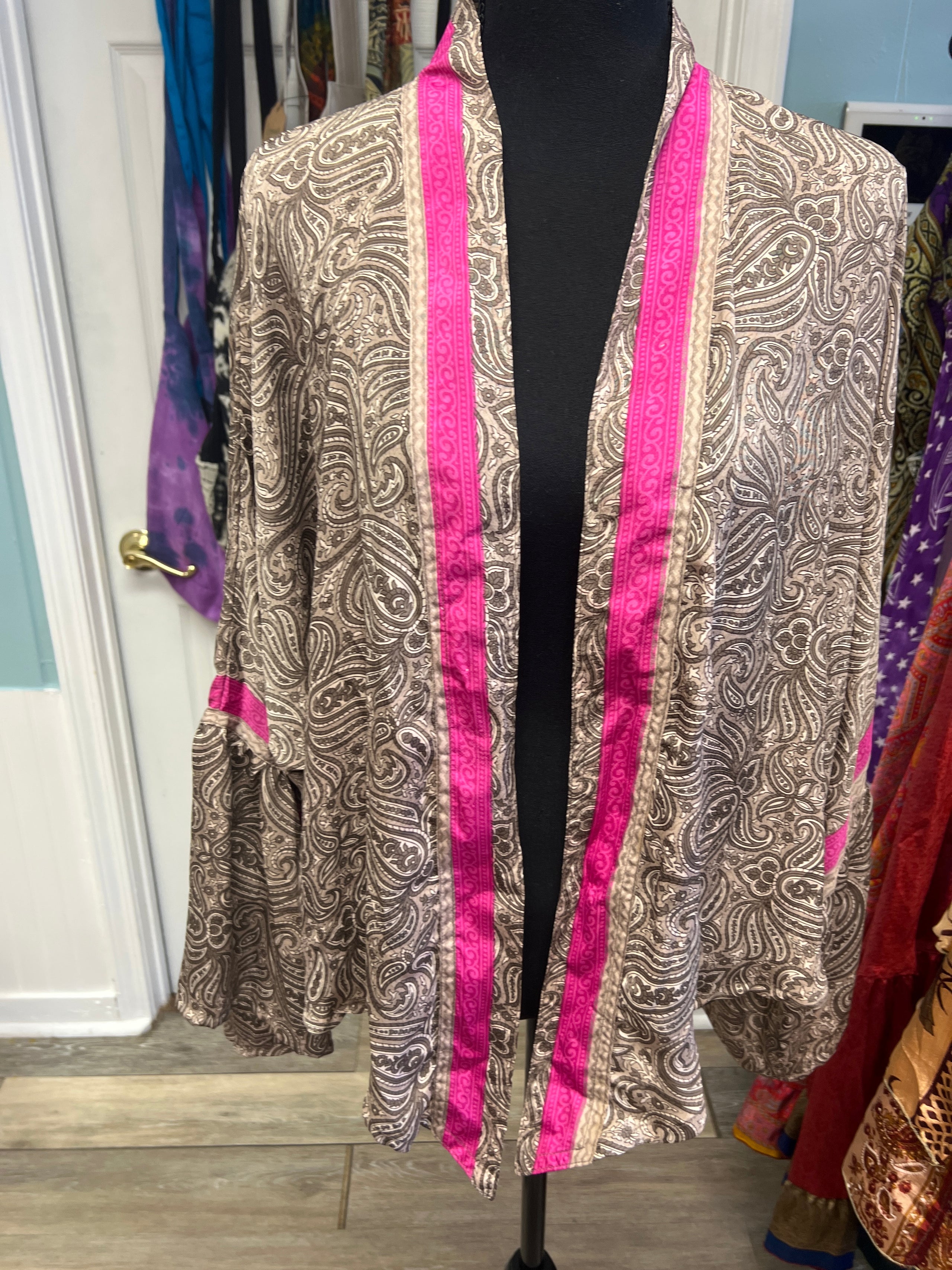 Kantha Bae Silk Shrug | Vintage Vagabond